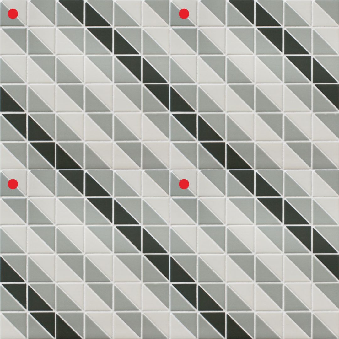 Chino Hill Diagonal 2'' Mosaic Geometric Triangle Tiles - ANT TILE ...