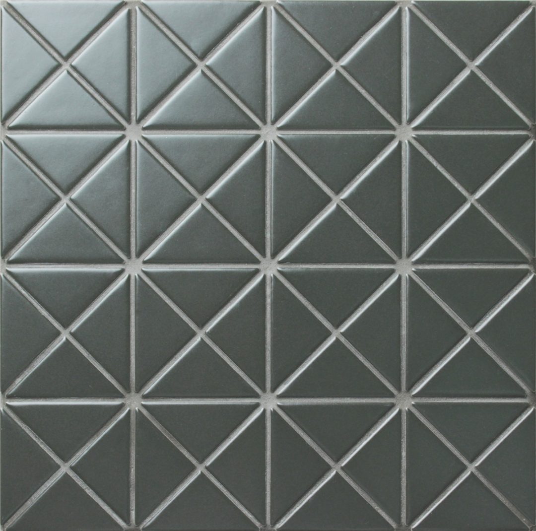 Chino Hill 2'' Ripe Olive Matte Triangle Geometric Floor Tile Designs ...