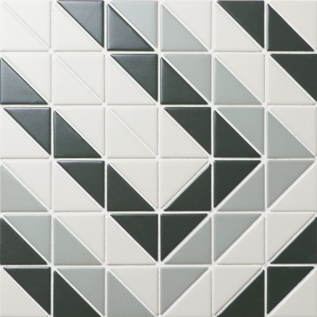 Chino Hill Rectangle 2'' Triangle G-Tile Floor Mosaic Designs - ANT ...