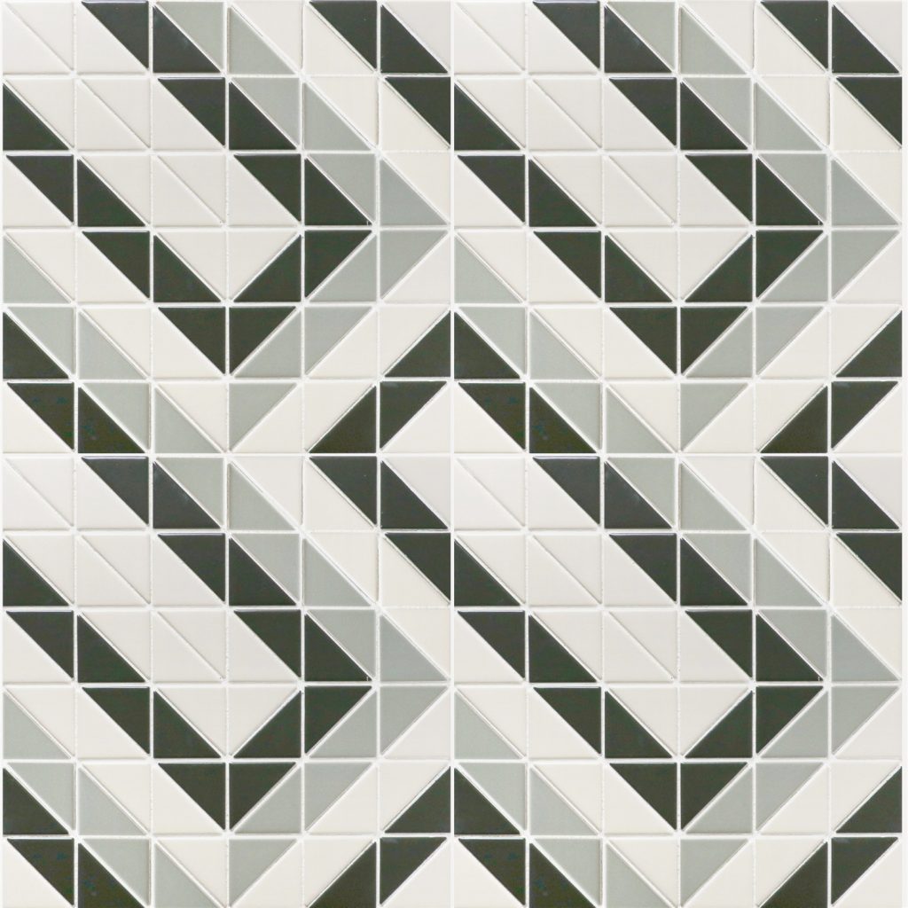 Chino Hill Rectangle 2'' Triangle G-Tile Floor Mosaic Designs - ANT ...