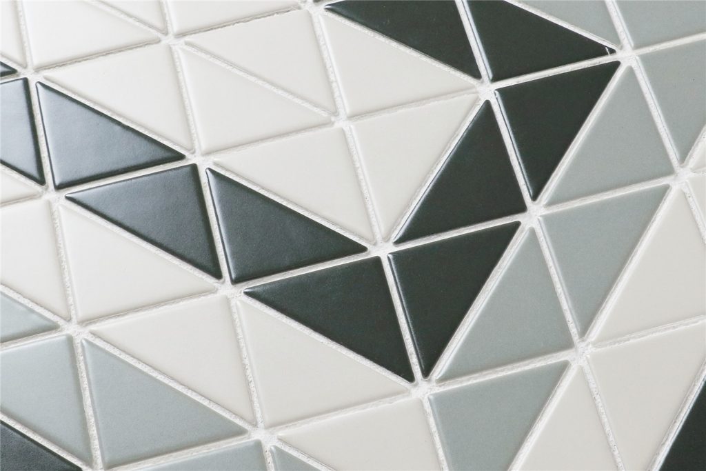 Chino Hill Rectangle 2'' Triangle G-Tile Floor Mosaic Designs - ANT ...