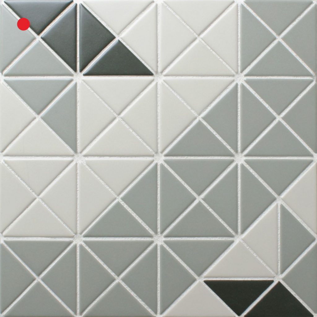 Chino Hill Twist Blossom 2'' Triangle G-Tile Wall Mosaic Art - ANT TILE ...
