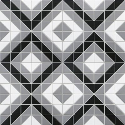 Classic Square 2'' Triangle Geometric Tiles Art - ANT TILE • Triangle ...