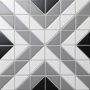 Classic Square 2'' Triangle Geometric Tiles for Sale - ANT TILE ...