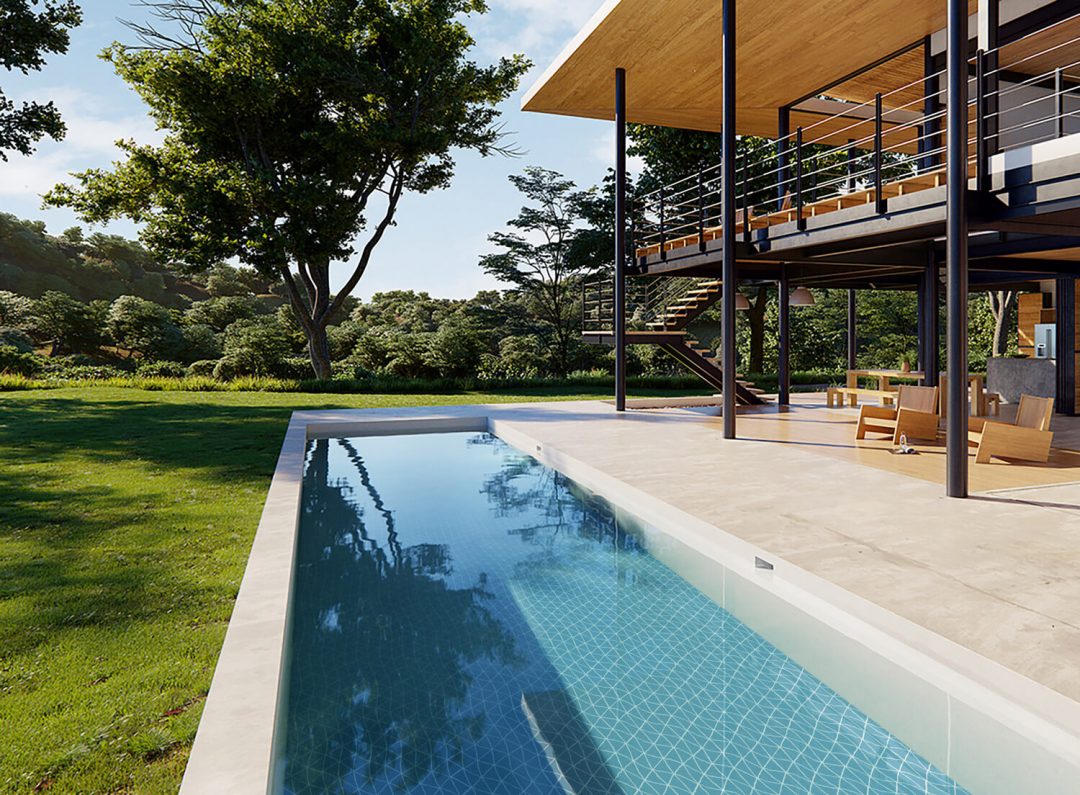 2" Zip Connection Baby Blue Porcelain Triangle Pool Mosaic Tiles - ANT ...