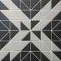 Style Selections: Modern Black White Windmill Tile Pattern - ANT TILE ...