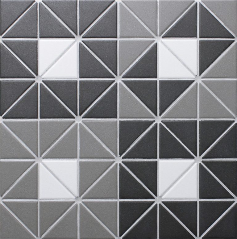 Castle Unglazed 2" Rubic Cube Pattern Geometric Kitchen Tiles Triangle ...